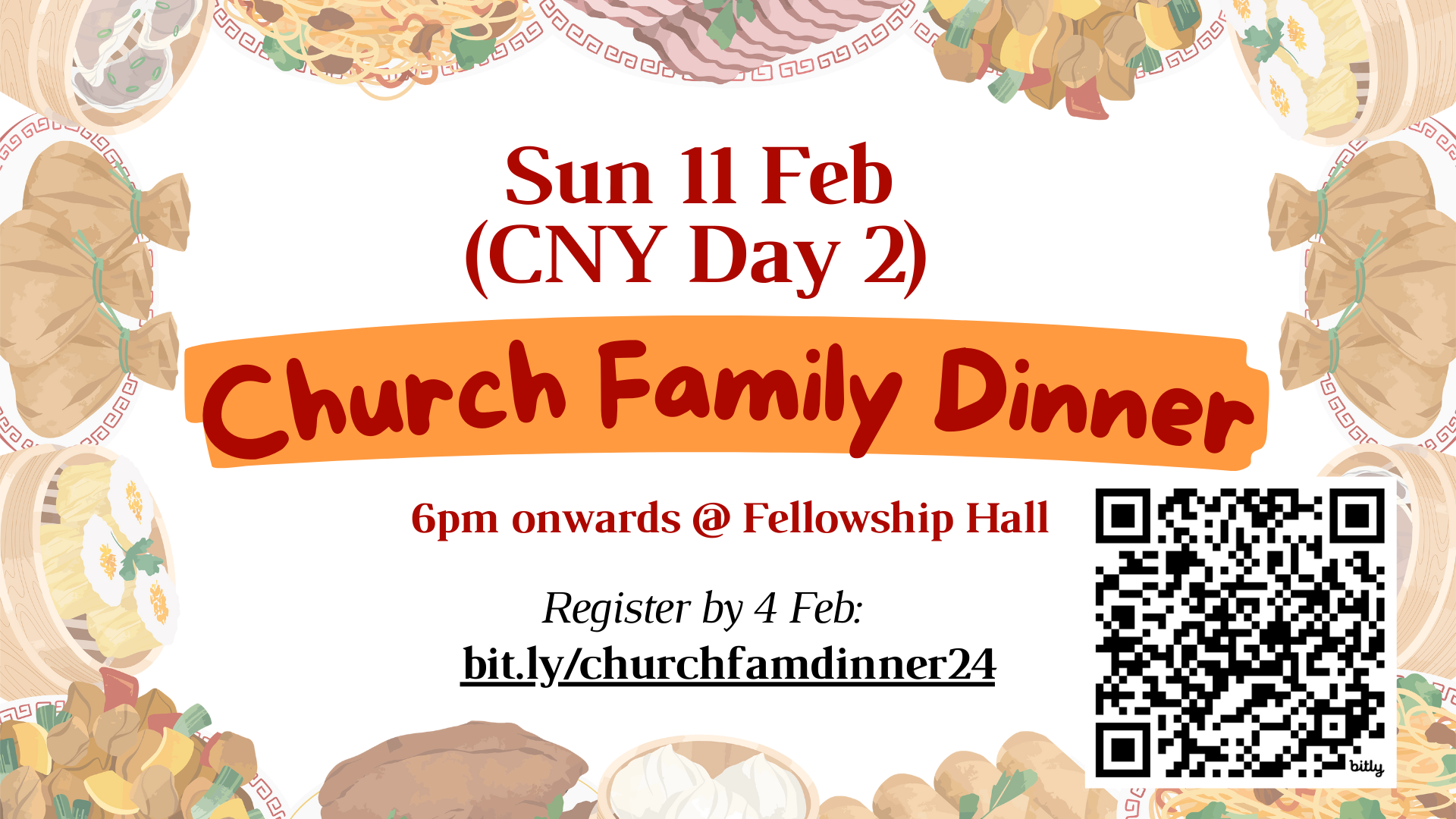 CNY Church Family Dinner | Zion Bishan Bible-Presbyterian Church