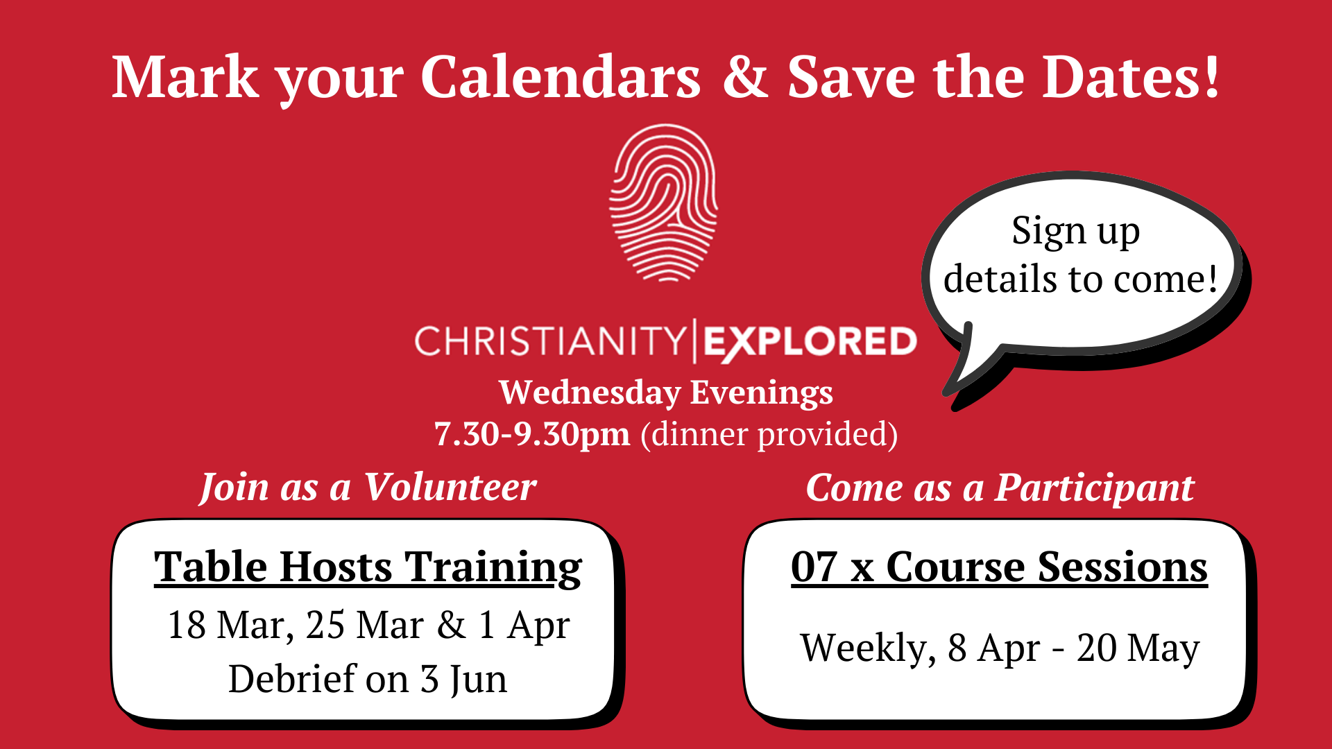 Christianity Explored (CE) | Zion Bishan Bible-Presbyterian Church
