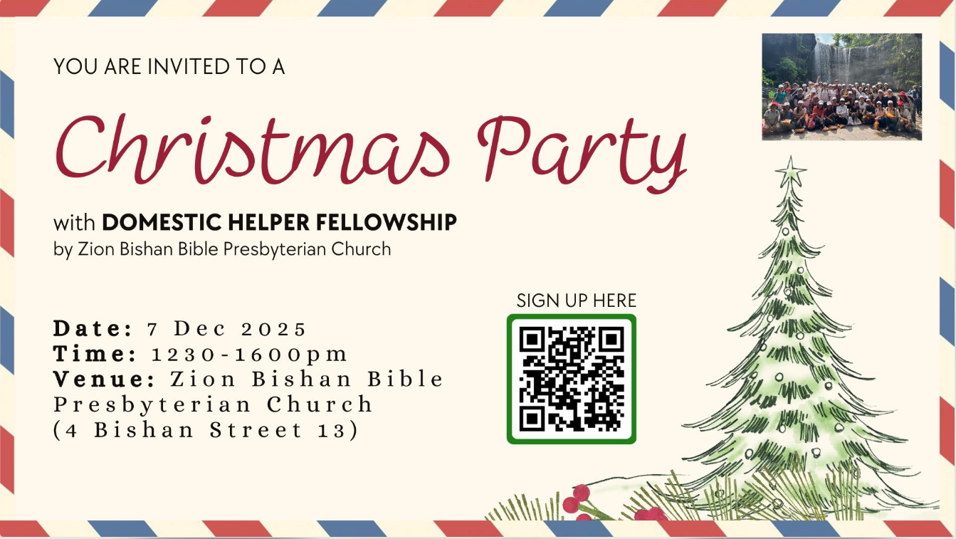 DHF Christmas Outreach | Zion Bishan Bible-Presbyterian Church