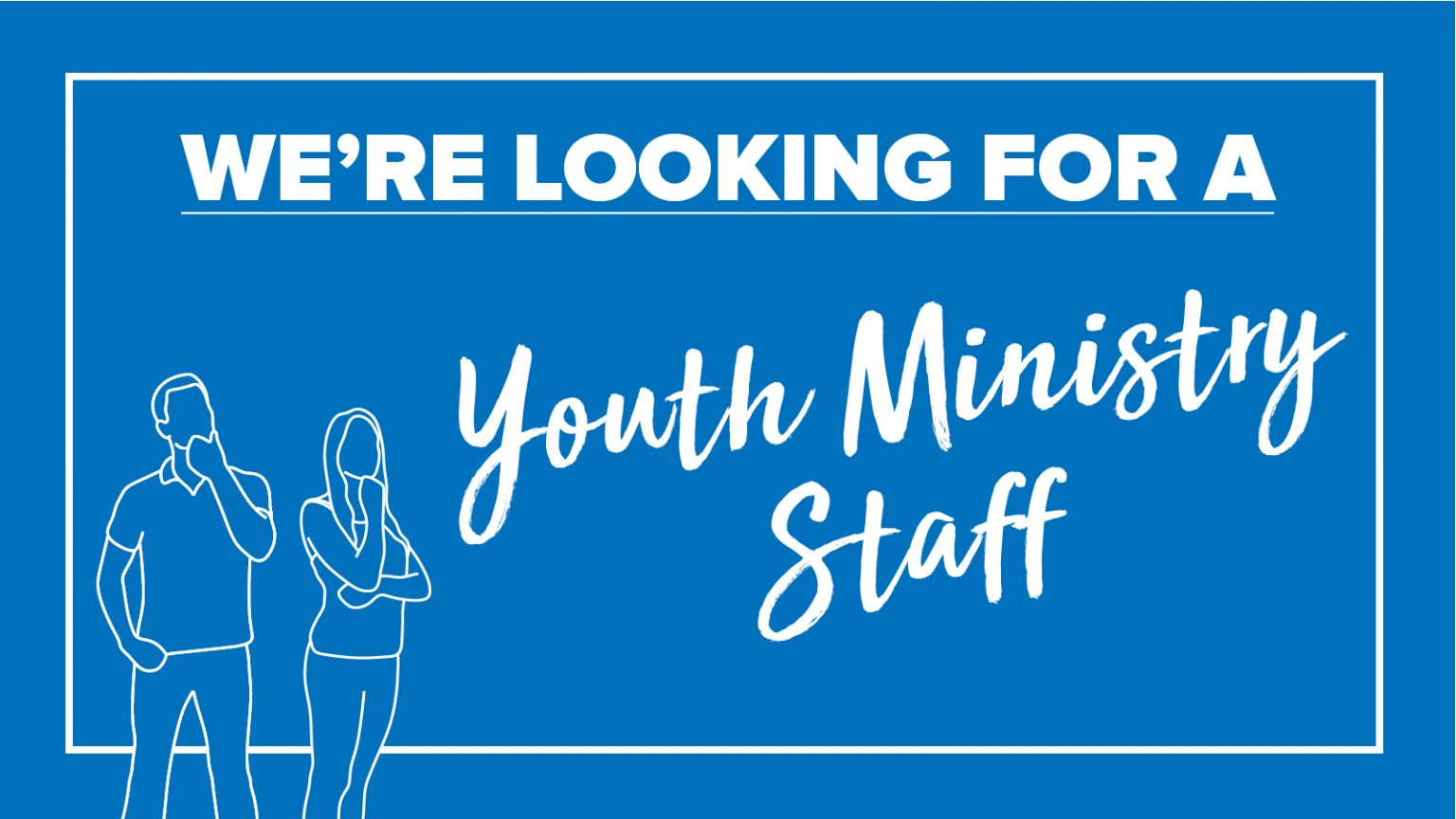 We are looking for a full-time Youth Ministry Staff | Zion Bishan Bible ...
